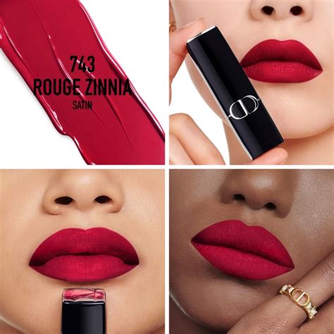 Rouge Dior Rouge à Lèvres Confort Et Longue Tenue Soin Floral