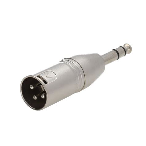 Xlr Male Plug 3 Pins To 635mm Trs Balanced Jack Plug Audio Adapter