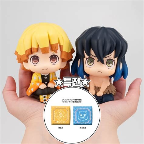 메가하우스 룩업 귀멸의 칼날 아가츠마 젠이츠 스마일ver And 하시비라 이노스케 으스대는ver 세트 특전포함 피규어샵 히어로타임 피규어쇼핑몰