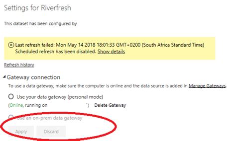 Solved On Premise Data Gateway Not Available For All Data Microsoft Fabric Community