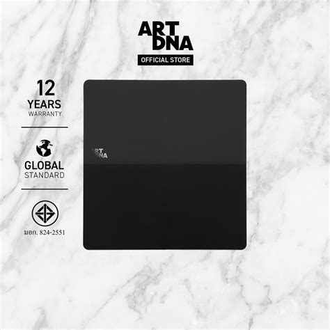 ART DNA รน A61 Switch 1 Gang สดำ design switch สวตซไฟโมเดรน สวตซไฟสวยๆ ปลกไฟสวยๆ