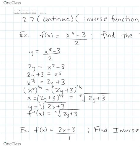 Class Notes For Math 190 At University Of Louisville Uofl