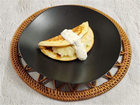 감자 팬케이크 팬케익 크림치즈소스 만들기 아이 간식