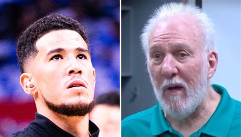 NBA - Après l'avoir battu, Devin Booker cash sur Gregg Popovich : « Il ...