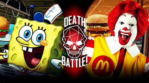 Spongebob Vs Ronald Mcdonald Death Battle By D2thag23 On Deviantart