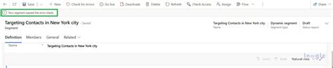 microsoft dynamics 365 segmentation within outbound marketing