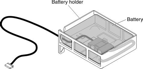 Replacing A RAID Adapter Battery NX M Lenovo Docs