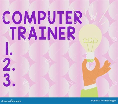 Inspiration Showing Sign Computer Trainer Conceptual Photo Instruct