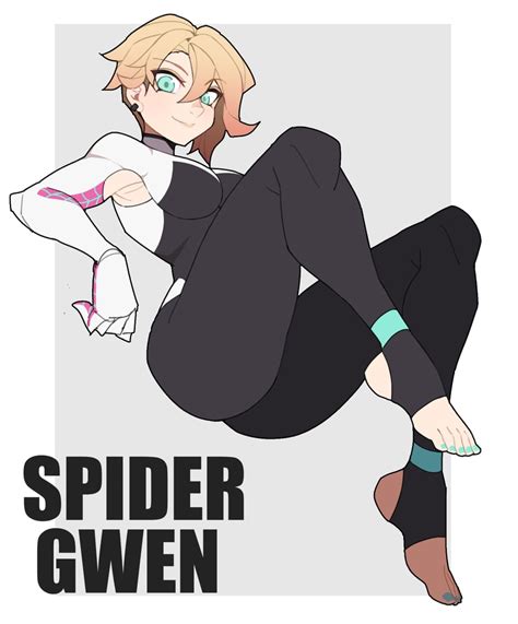 Spider Gwen And Gwen Stacy Marvel And More Drawn By Hanenosaki Danbooru