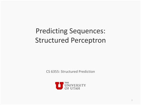 pdf predicting sequences structured perceptron svivek · notes on