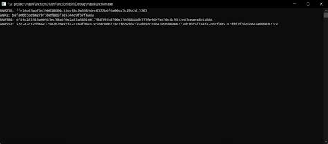 lập trình c xây dựng các hàm băm sha1 sha256 sha384 sha512