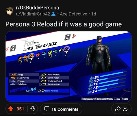 r/okbuddypersona is part of Insanity now : r/UnexpectedAslume