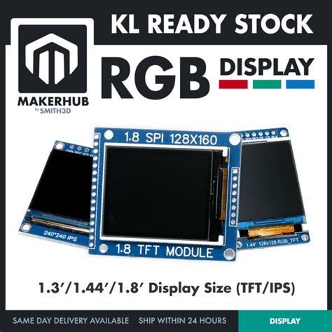 Rgb Display Module Oled 1 3′ 1 44′ 1 8′ Iic I2c Spi Communication For Arduino Iot Application