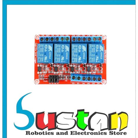 Jual RELAY MODULE CHANNEL V SUPPORTS HIGH AND LOW TRIGGER OPTOCOUPLER Shopee Indonesia