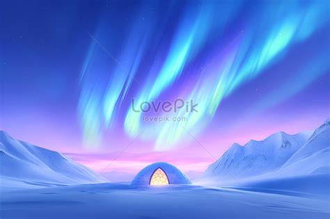 아름다운 밤하늘 일러스트 무료 다운로드 Lovepik