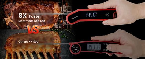 Meatmeet Digital Meat Thermometer 0 5 Sec Instant Read