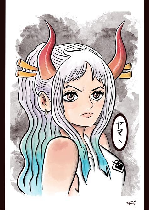 My Yamato Fan Art 😈 R Onepiece
