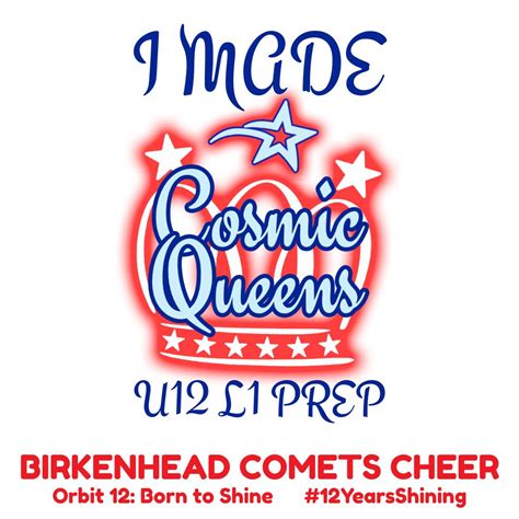 Birkenhead Comets Cheer Birkenhead