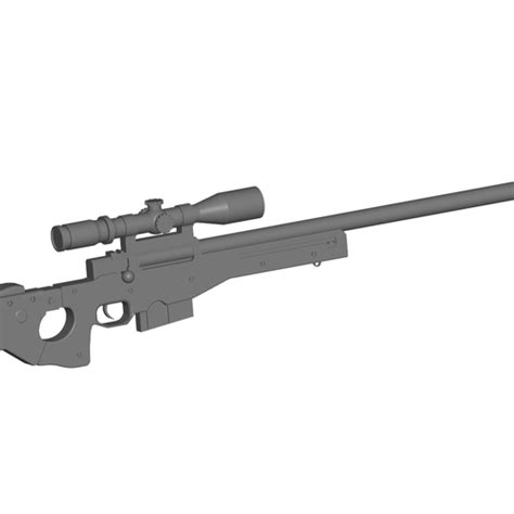 Obj File Ai Awm 🔫 ・3d Printable Design To Download・cults