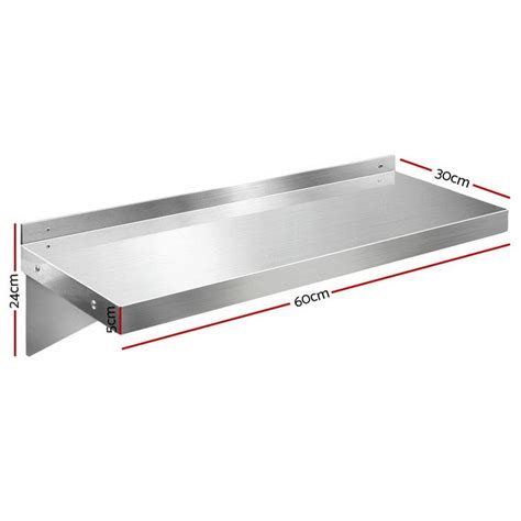 Nnedsz Stainless Steel Wall Shelf Kitchen Shelves Rack Mounted Display