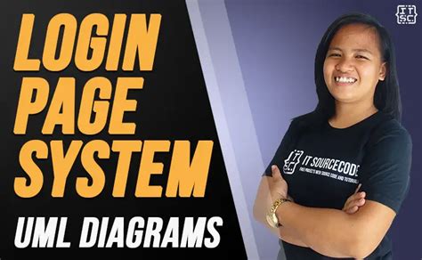 uml diagram for login page