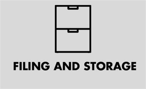 FILING AND STORAGE