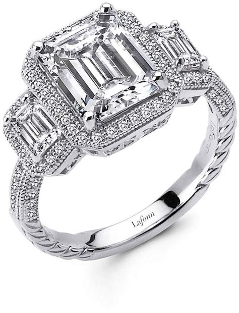 Lafonn Lassaire Three Stone Ring