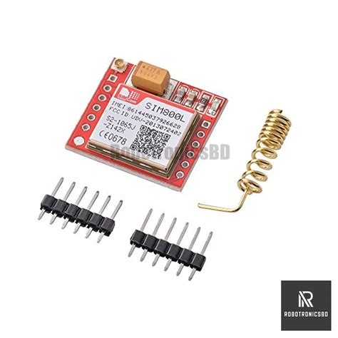 Sim800l Module Micro Sim Card Core Quad Band Ttl Serial Port Antenna