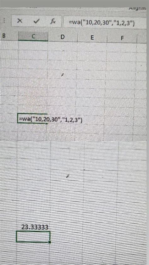 Ai Vba Excel Weightedaverage Codingmadeeasy Futureoftech Grateful Endlesspossibilities