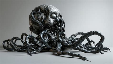 3d Model Abstract Art Of Utterly Grotesque Metamorphic Abstract