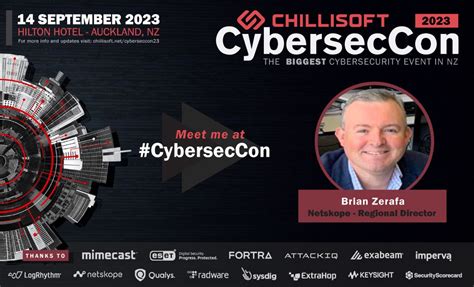 Brian Zerafa On Linkedin Chillisoft Cyberseccon Netskope Generativeai
