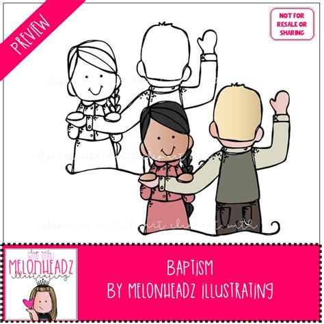Lds Baptism Clip Art