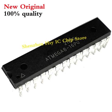 1piece 100 New Atmega8a Pu Atmega8 16pu Atmega8l 8pu Atmega8l Atmega8a Atmega8 Dip 28 Chipset