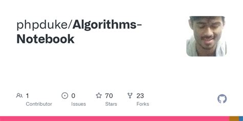 Github Phpdukealgorithms Notebook