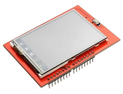display lcd tft 2 4 touchscreen shield para arduino eletrônica Ômega