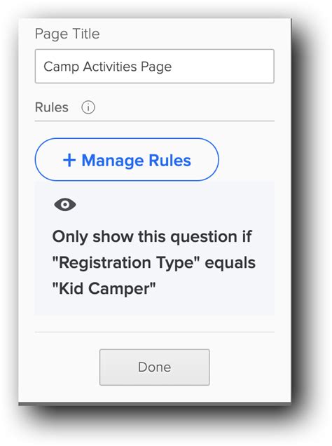 learning about conditional logic in chms forms
