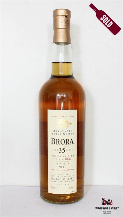 The Brora 35 Years Old 1977 2012 481 At World Wine And Whisky World