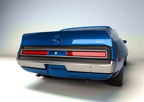 Amc Javelin 1971 3d Model By Aur2l
