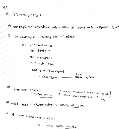 [solved] 2 7 a discrete time system can be 1 static of dynamic 2