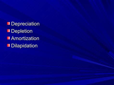 Depreciation PPT