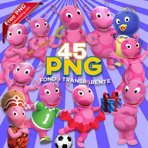 45 Imagenes Grandes De Uniqua Personaje The Backyardigans Png Fondo