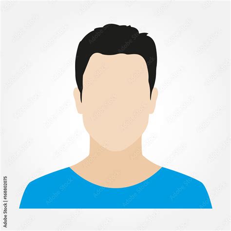 Man Avatar Profile Male Face Icon Vector Illustration Stock Vector