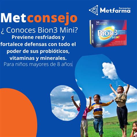 ¿conoces Bion3 Mini Bion 3 Mini Es Un Suplemento Alimentario