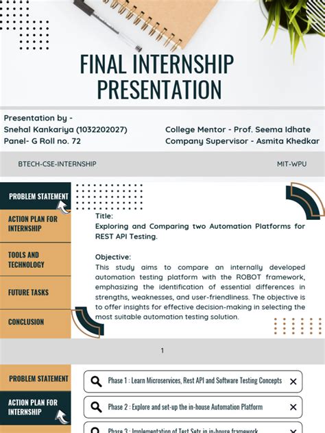 Snehal Kankariya Final Internship Presentation Pdf Software