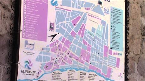 Mapa Turístico De El Fuerte Sinaloa México 02 May 2014 メキシコ、エル・フエルテ観光
