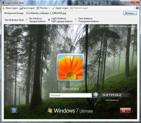Change Windows Logon Screen Softpedia