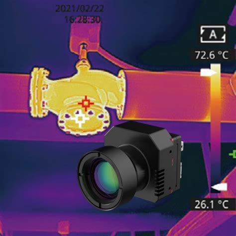 Temperature Measurement Uncooled Infrared Sensor Detection Module Intelligent Video Taking