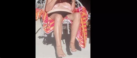 Filmed My Girlfriends Big Tits While She Plays On The Swing Mature