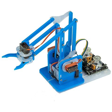 Mearm Wifi Arduino Compatible Robot Kit Blue Discontinued The
