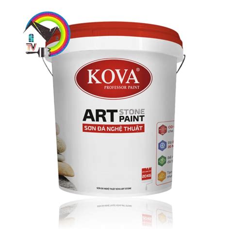 Sơn đá Nghệ Thuật Art Stone Sơn Giả đá Kova